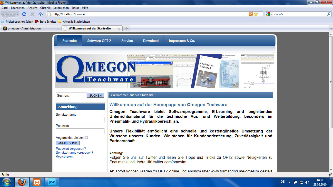 Startseite | Omegon Fluid Technology